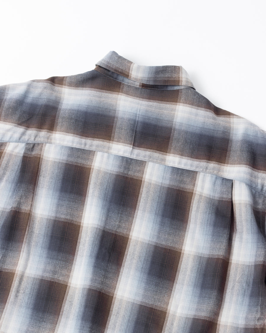 RELUX OPEN COLOR CHECK SHIRTS BLUE CHECK – ANACHRONORM